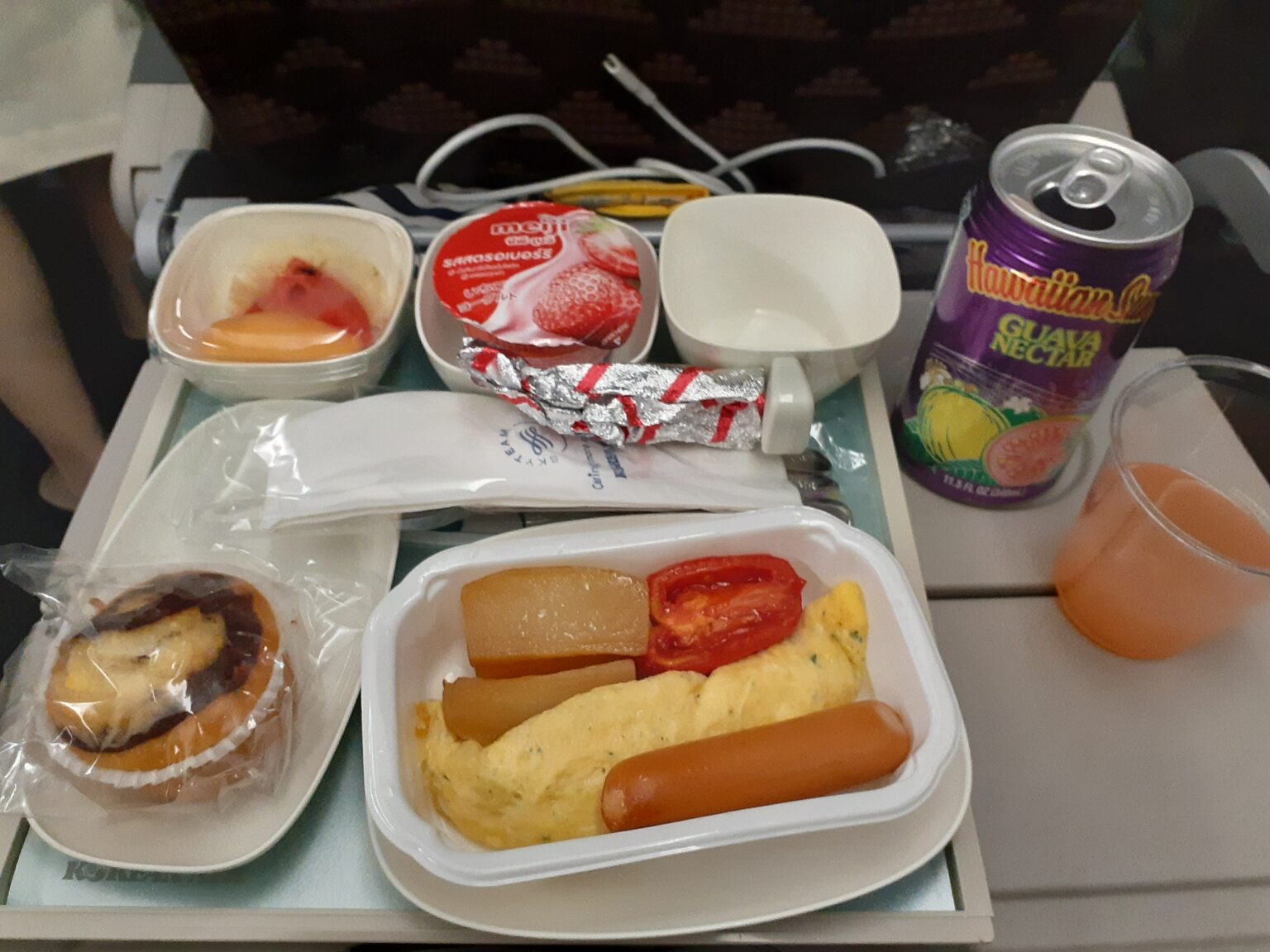 大韓航空のHND-GMP、NGO-ICNなどソウル便の機内食を紹介します。 | ちあきの旅